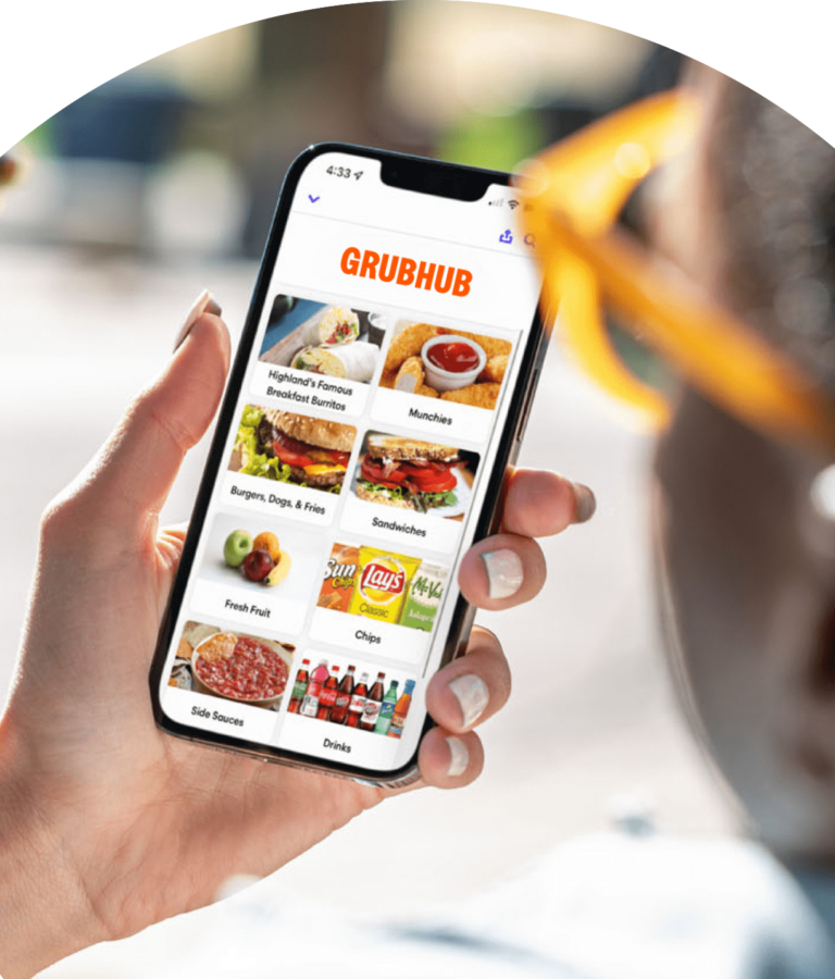 Mobile Ordering | Grubhub Onsite
